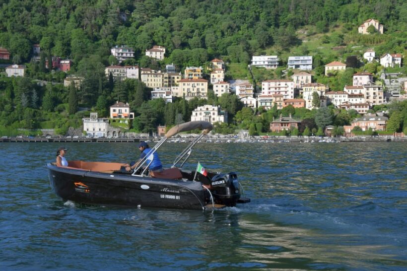 Lake Como: Boat Ride with an elegant Black Boat - FAQ