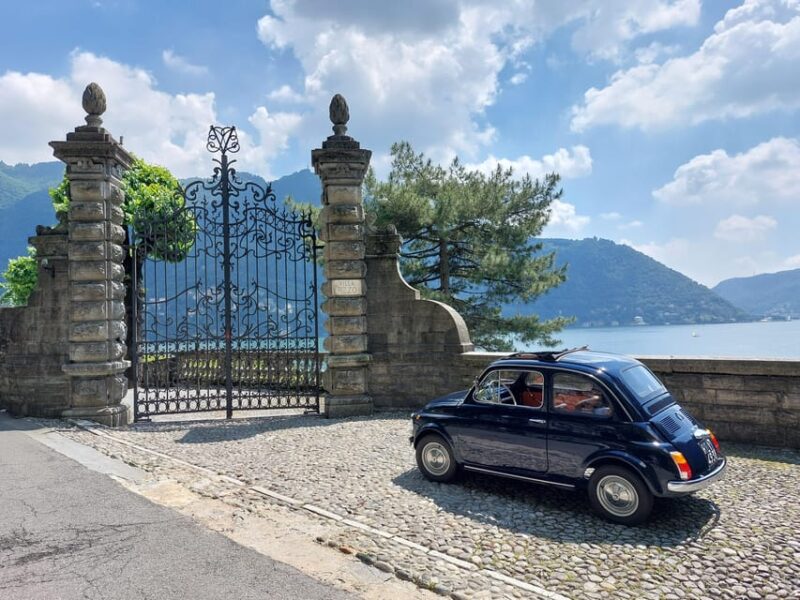 Lake Como: Classic Fiat 500 Car Rental 4h/8h/24h + Delivery - Key Points