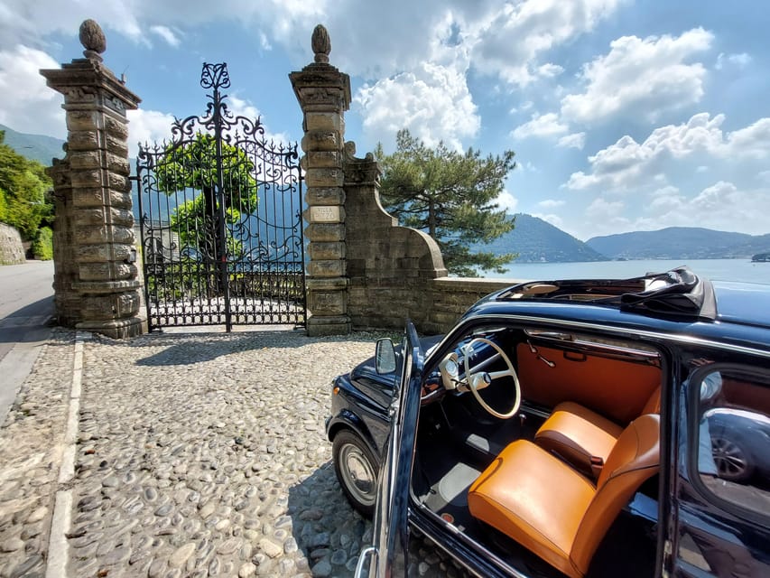 Lake Como: Classic Fiat 500 Car Rental 4h/8h/24h + Delivery - Service Area and Parking Options