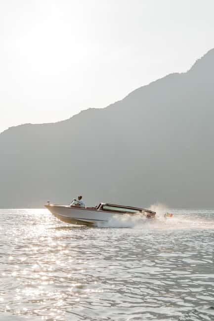 Lake Como: Private Wooden Speedboat Tour (11 people) - Practical Tips