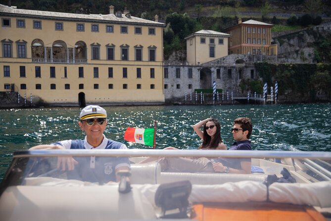 Lake Como South West Coast private boat tour - Key Points