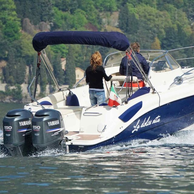 Lake Como: Varenna Private Tour 4 hours Eolo boat - Key Points