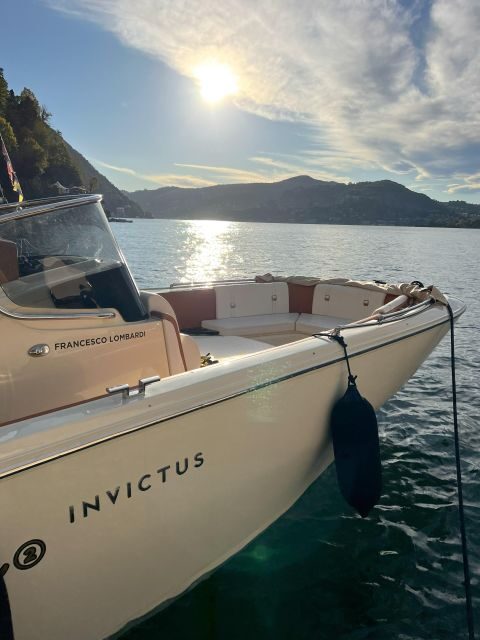 Lake Como: Varenna Private Tour 4 hours Invictus boat - The Sum Up
