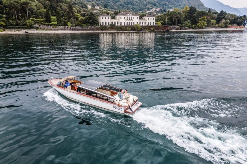 Lake Como: Water Taxi Cruise - What to Expect During the Cruise