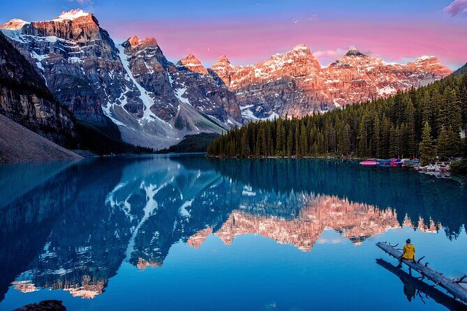 Lake Louise and Moraine Lake Golden Hour Tour - Key Points