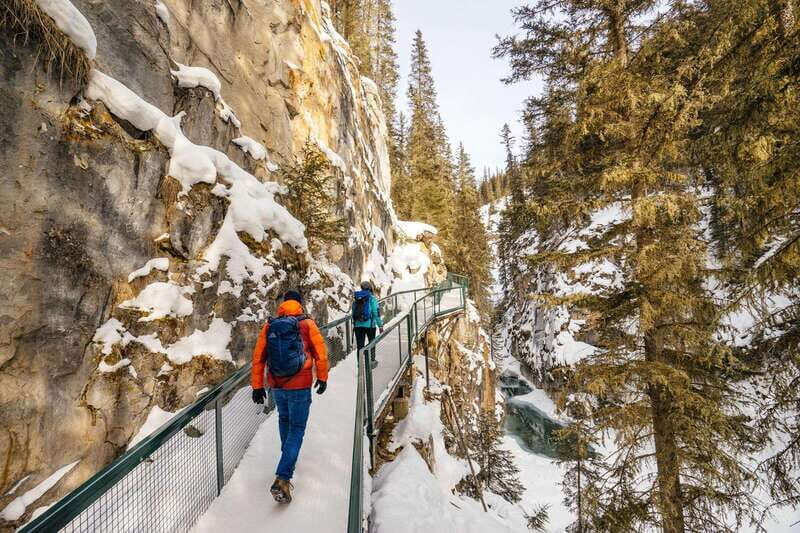 Lake Louise, Johnston Canyon, Lake Minnewanka, Banff Town - Key Points
