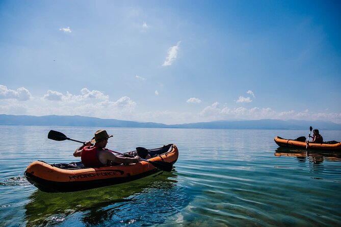 Lake Ohrid Kayaking with beach and BBQ Lunch - Returning to the Starting Point