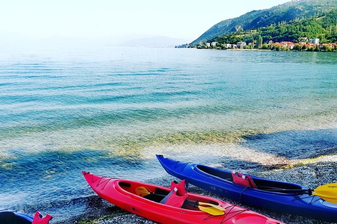 Lake Ohrid Kayaking with beach and BBQ Lunch - The Sum Up