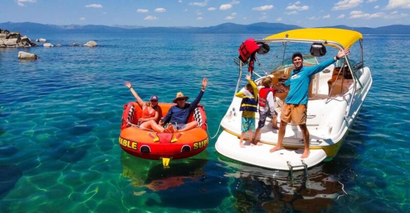 Lake Tahoe: Private Customizable Cruise with Watersports - Key Points
