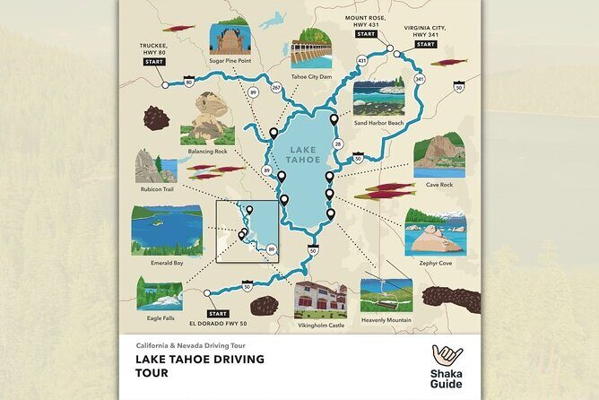 Lake Tahoe Self-Guided Audio Tour - Who This Tour Is Perfect For