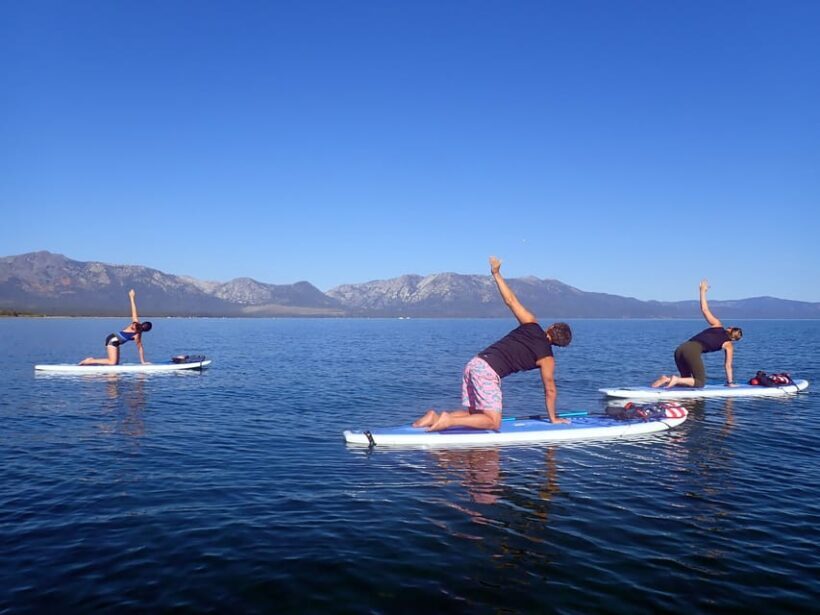 Lake Tahoe: Stand Up Paddle Yoga - Who Will Love This?