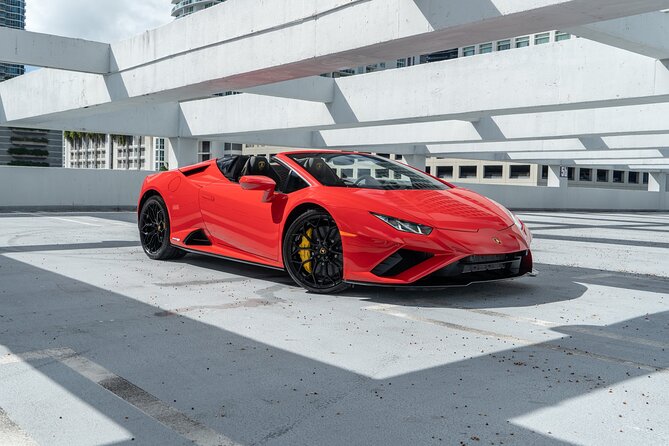Lamborghini Huracan Spyder - Supercar Driving Experience in Miami - Vehicle Options for the Experience