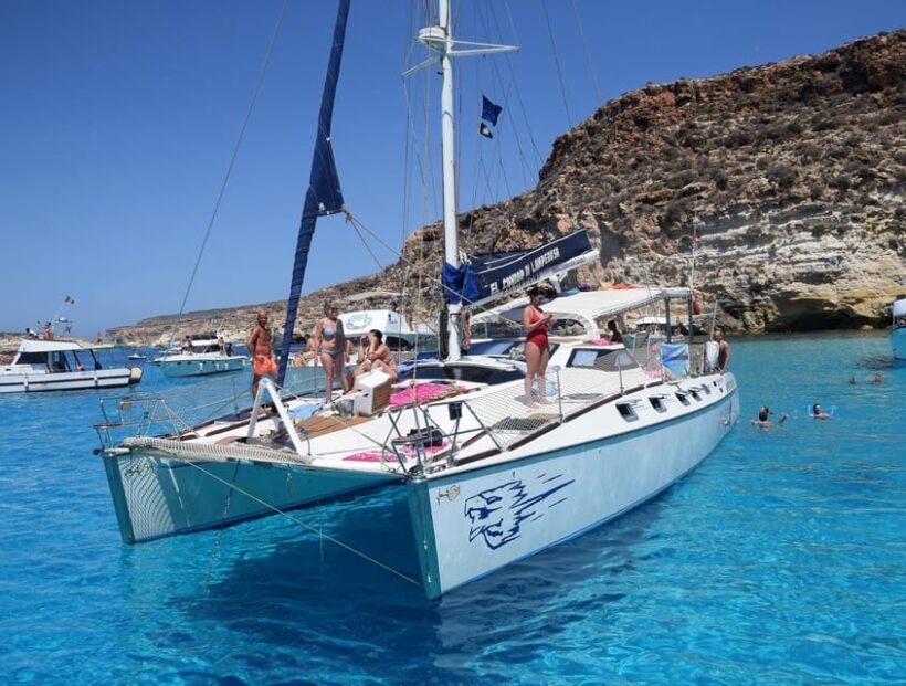 Lampedusa: Dolphin watching with aperitif at sunset - Key Points