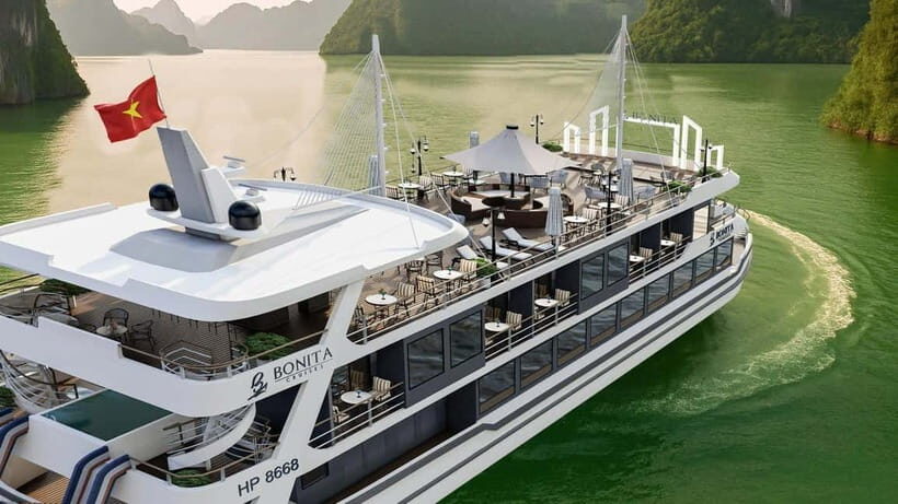 Lan Ha Bay Luxury Cruise with balcony - biking+kayak+tickets - Key Points