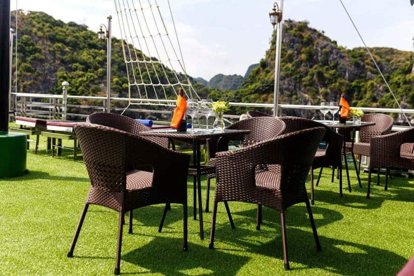 Lan Ha Bay Luxury Cruise with balcony - biking+kayak+tickets - FAQ