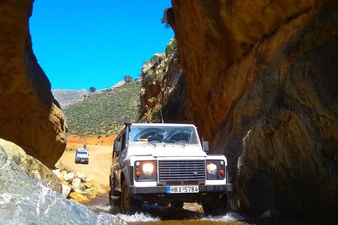 Land Rover Safari: Tripitis Gorge and Beach, South Crete - Inclusions