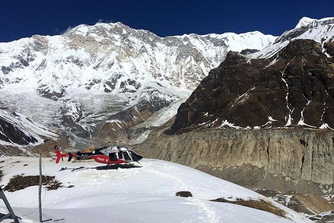Landing Helicopter at Annapurna base camp from Pokhara tour - Analyzing the Value