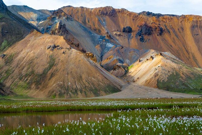 Landmannalaugar Hiking, Hot-Springs & Haifoss Waterfall Tour - Bathing in the Natural Hot Springs