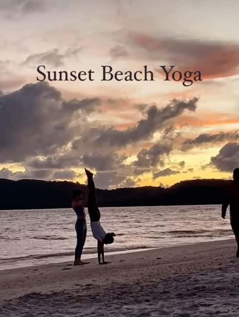 Langkawi: Enchanting Sunset Beach Yoga at Cenang Beach - The Practice