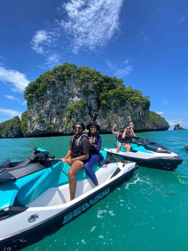 Langkawi Jet Ski Tour Dayang Bunting Free Drone Video - Key Points