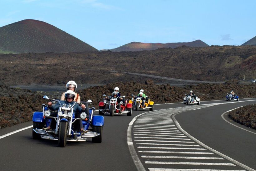 Lanzarote: three wheeler trike tour for three people - A Detailed Look at the Trike Tour Experience