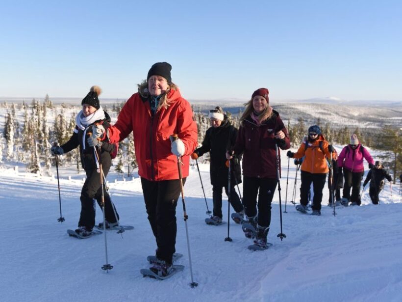Lapland Levi: Panoramic snowshoeing - Key Points