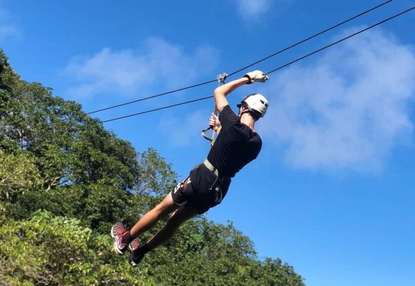 Largest Zipline & Cave Exploration from sigatoka coral coast - Key Points