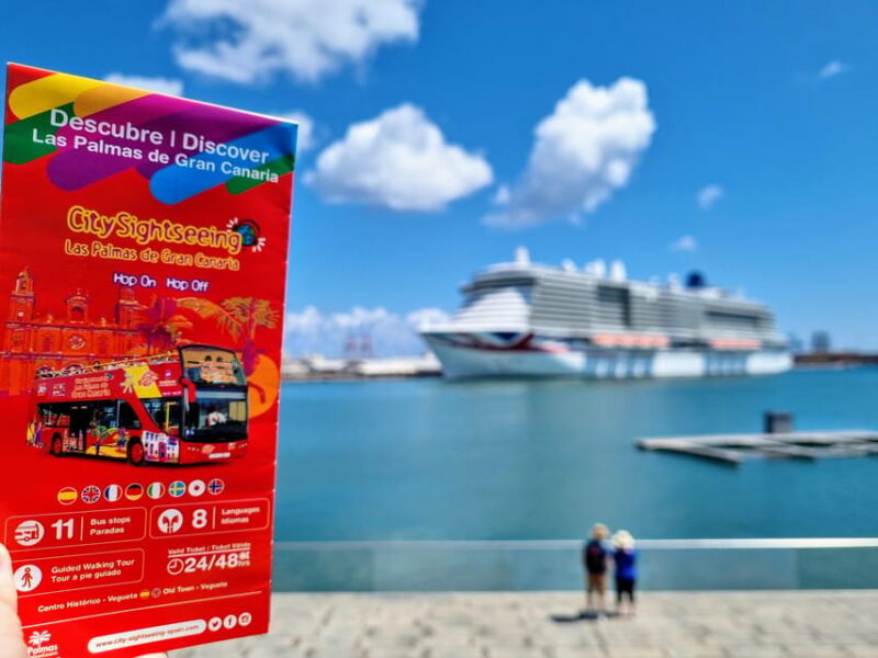 Las Palmas: City Sightseeing Hop-On Hop-Off Bus Tour - Key Points