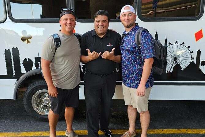 Las Vegas Airport Party Bus Pickup - Key Points
