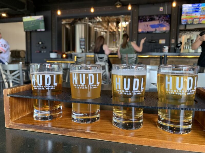 Las Vegas: Brewery Tour by Party Bus with 3 Flights of Beer - The Itinerary: What to Expect from Start to Finish