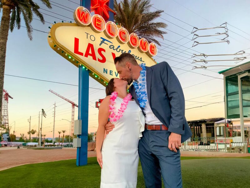 Las Vegas: Elvis Wedding with Las Vegas Sign Photos Included - The Immersive Chapel: A Unique Setting
