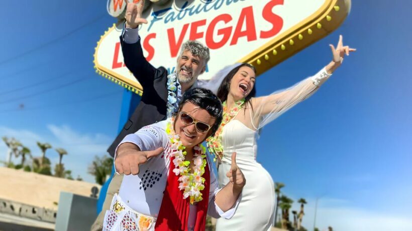 Las Vegas: Elvis Wedding with Las Vegas Sign Photos Included - The Immersive Chapel: A Rock n Roll Wonderland