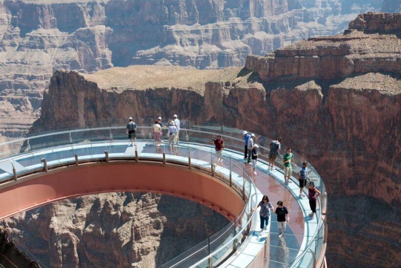Las Vegas: Grand Canyon West Bus Tour with Guided Walk - Key Points