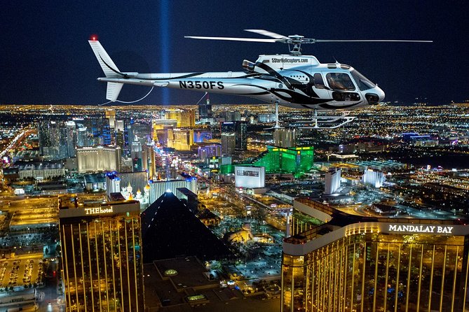 Las Vegas Helicopter Night Flight and Optional VIP Transportation - The Flight Experience: What to Expect