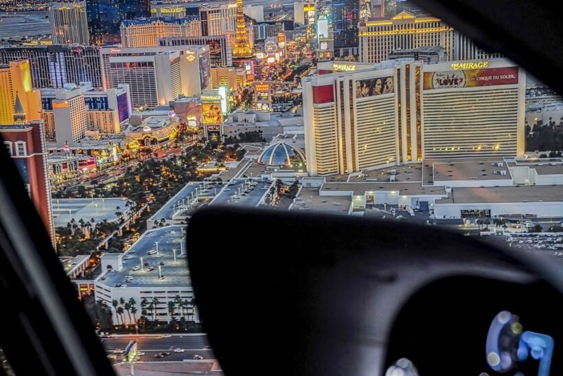 Las Vegas: Helicopter Night Flight over the Strip - Itinerary Breakdown