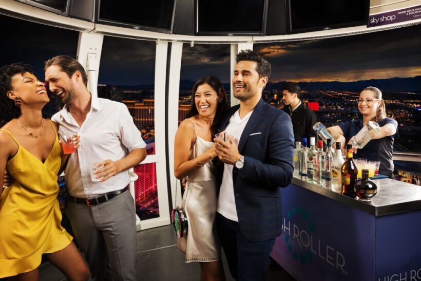 Las Vegas: High Roller Entry Ticket with In-Cabin Open Bar - FAQ
