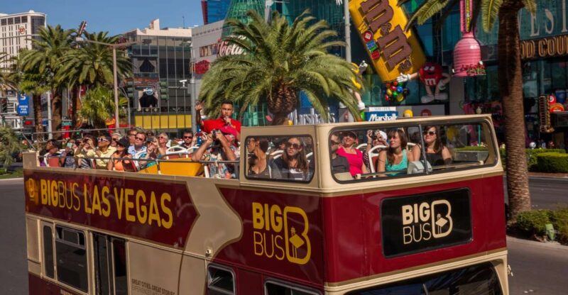 Las Vegas: Hop-on Hop-off Sightseeing Tour by Open-Top Bus - The Itinerary in Detail