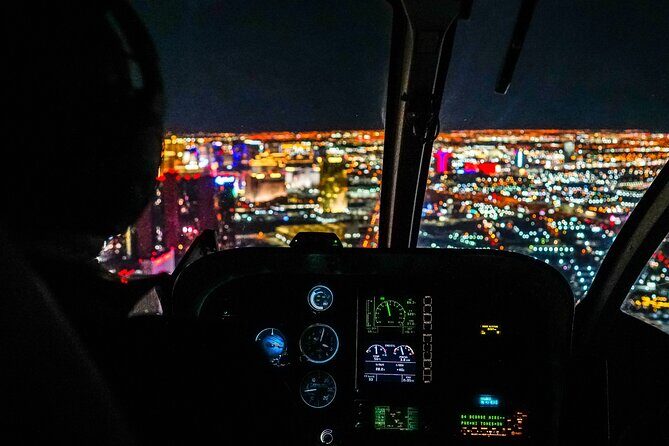 Las Vegas Night Flight with Dinner at Matteo Ristorante - The Sum Up