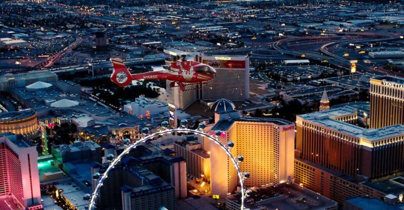 Las Vegas: Night Helicopter Flight over Las Vegas Strip - The Value for Money