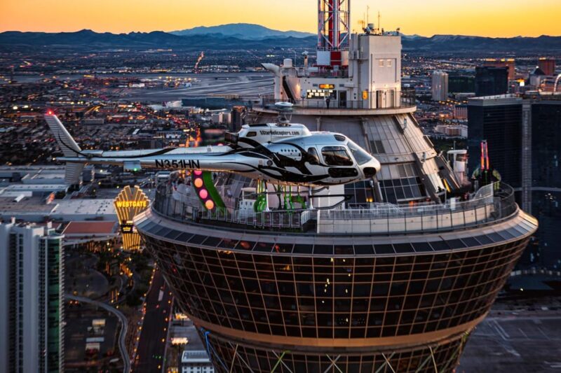 Las Vegas Night Strip Helicopter Wedding Ceremony Package - What’s Included and What You Should Know