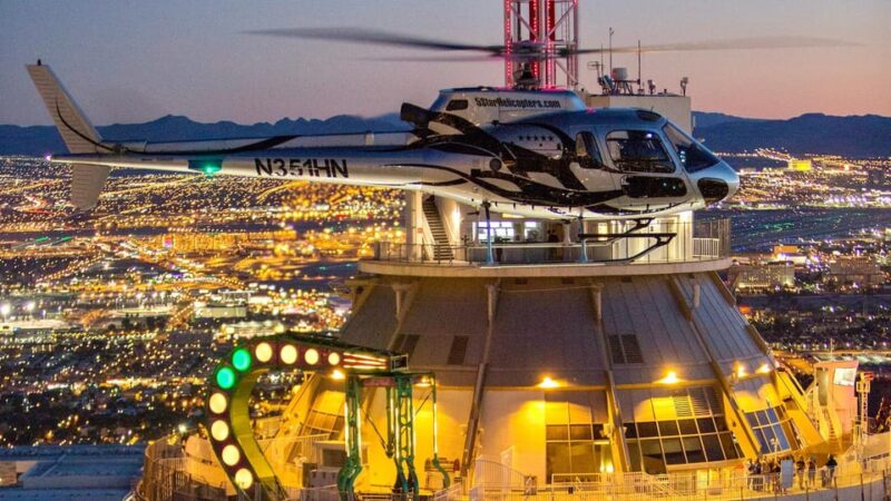 Las Vegas: Nighttime Helicopter Flight over the Strip - Authentic Guest Perspectives
