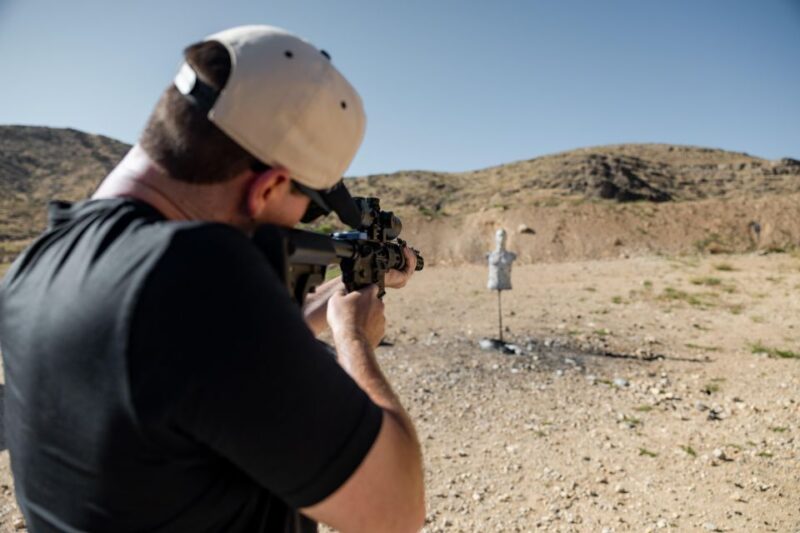 Las Vegas: Outdoor Shooting Range Experience with Instructor - The Transport and Group Size