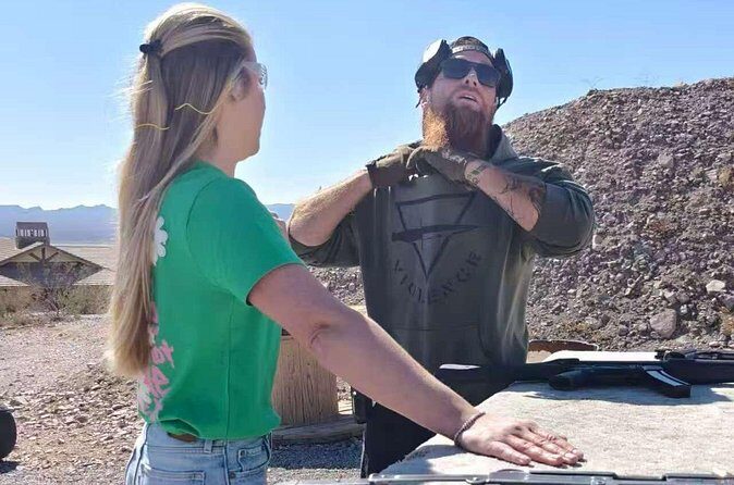 Las Vegas Outdoor Shooting with Full-Auto & Expert Instructor - Authentic Feedback and Highlights