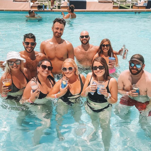 Las Vegas: Pool Crawl with Free Drinks on the Party Bus - The Value of This Pool Crawl