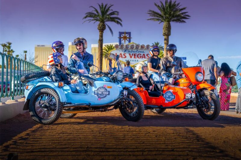 Las Vegas: Private 2-hour Guided Sidecar Tour with Drink - The Itinerary in Detail
