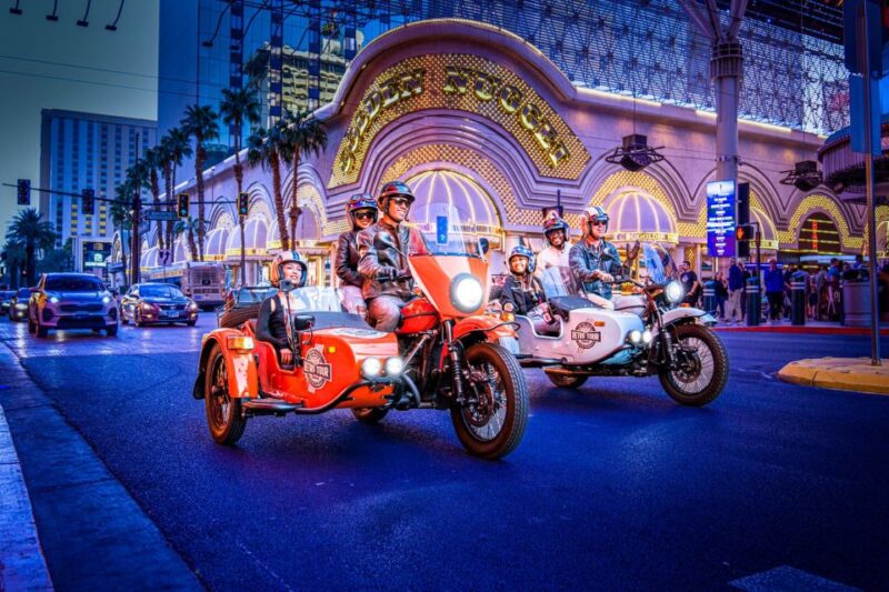 Las Vegas: Private Sidecar Motorcycle Tour of Vegas Strip - The Experience: What to Expect