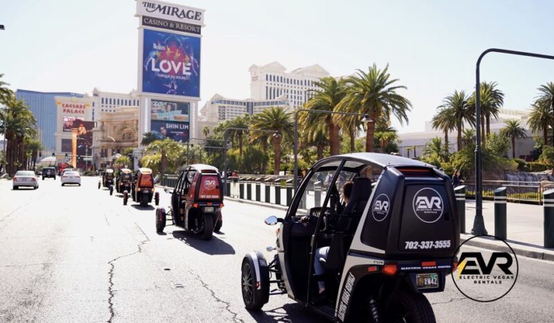 Las Vegas: Self-Drive Strip Tour in an Electric EVR car - FAQ
