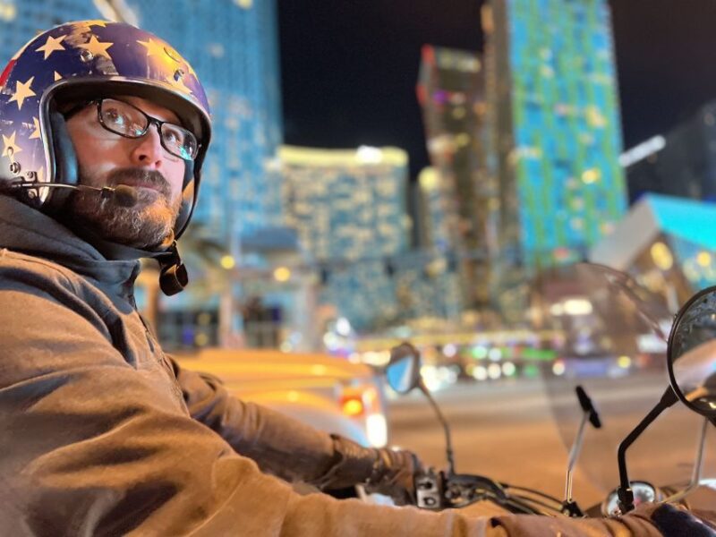 Las Vegas: Sidecar Tour of the Las Vegas Strip by Night - The Guide: Knowledge and Stories
