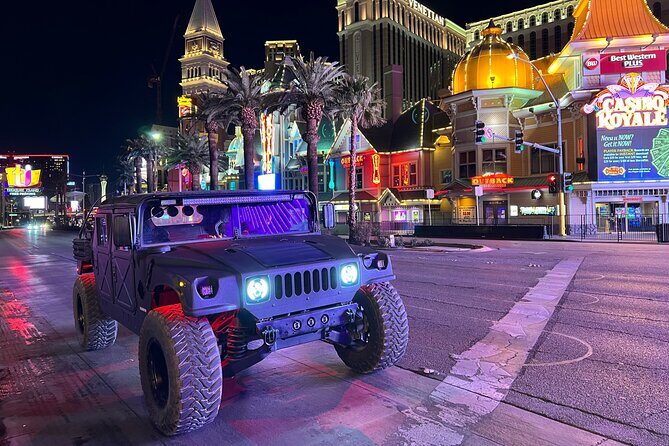 Las Vegas Strip Adventure: Sightseeing Tour in a Military Hummer - A Detailed Look at the Las Vegas Hummer Tour