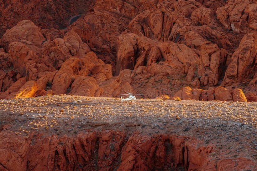 Las Vegas: Valley of Fire Helicopter with Scenic Landing - An Adventure Above and Into Nevada’s Iconic Landscapes
